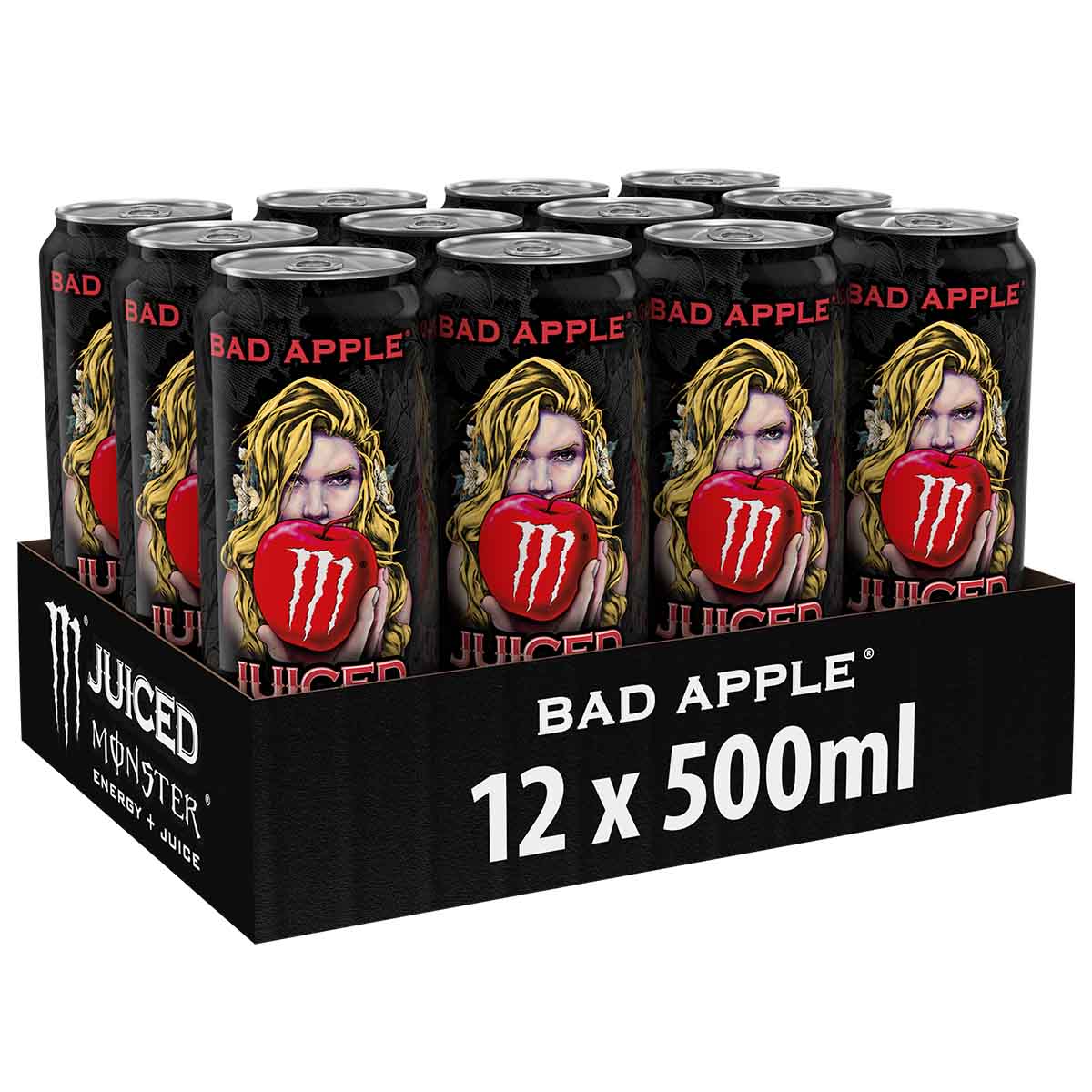 Monster Energy Bad Apple 12 x 500 ml – fooody4u