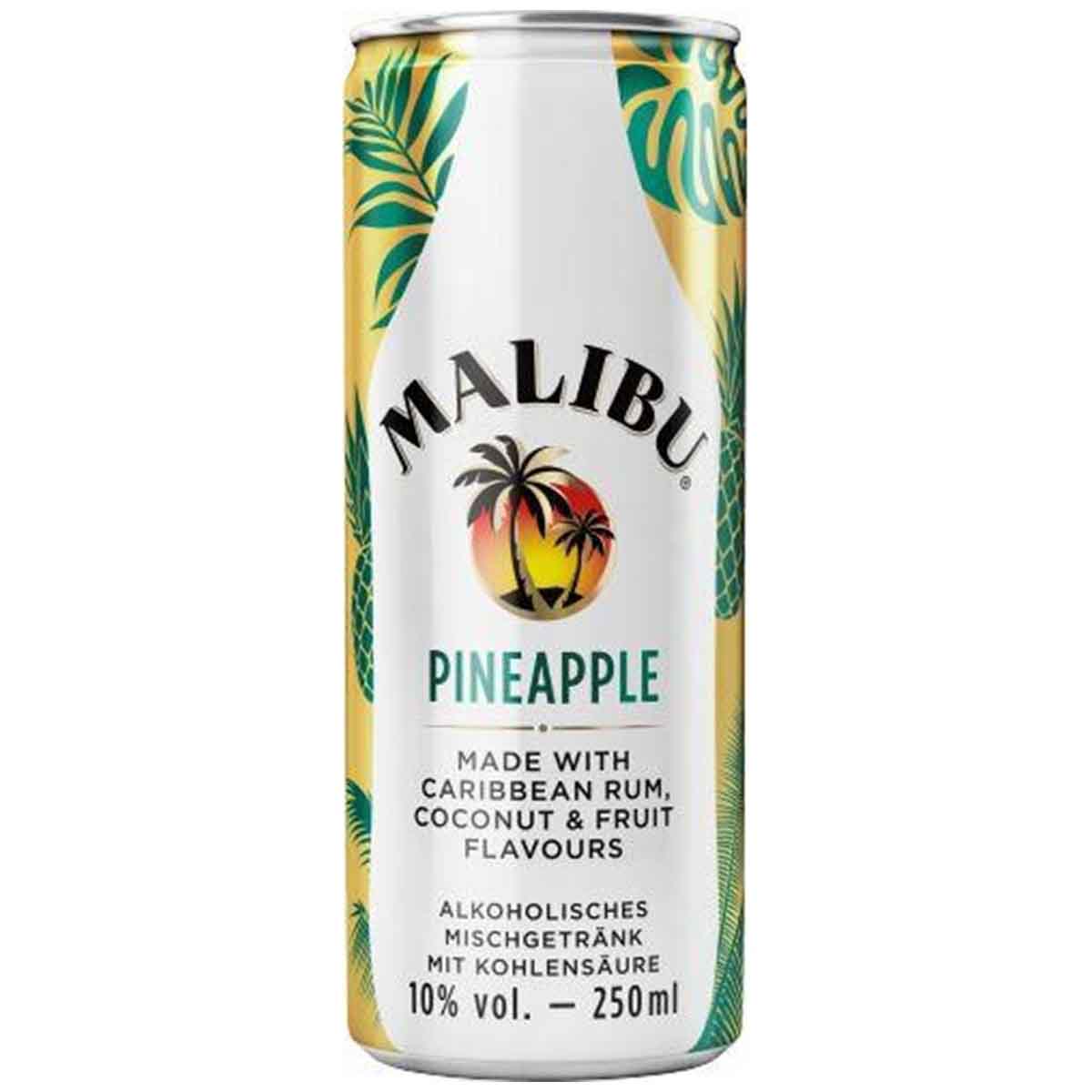 Malibu Pineapple 10 % 12 x 250 ml – fooody4u