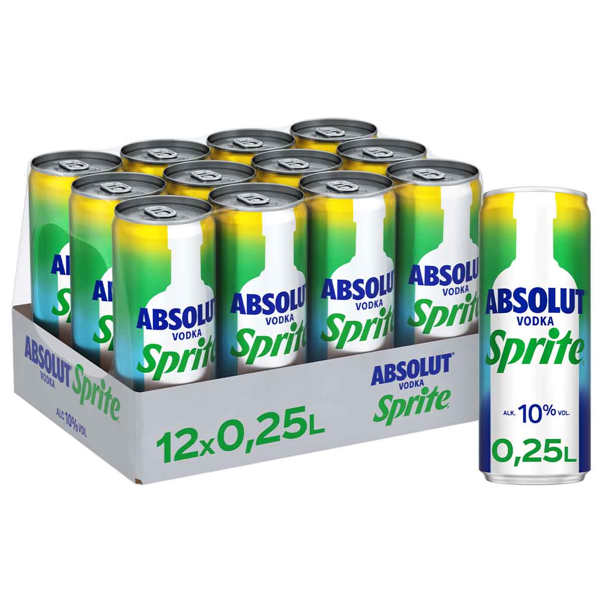 Absolut Vodka Sprite 10 % 250 ml – fooody4u