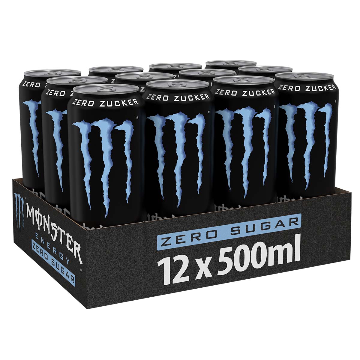 Monster Energy zero sugar zero Zucker 12 x 500 ml – fooody4u