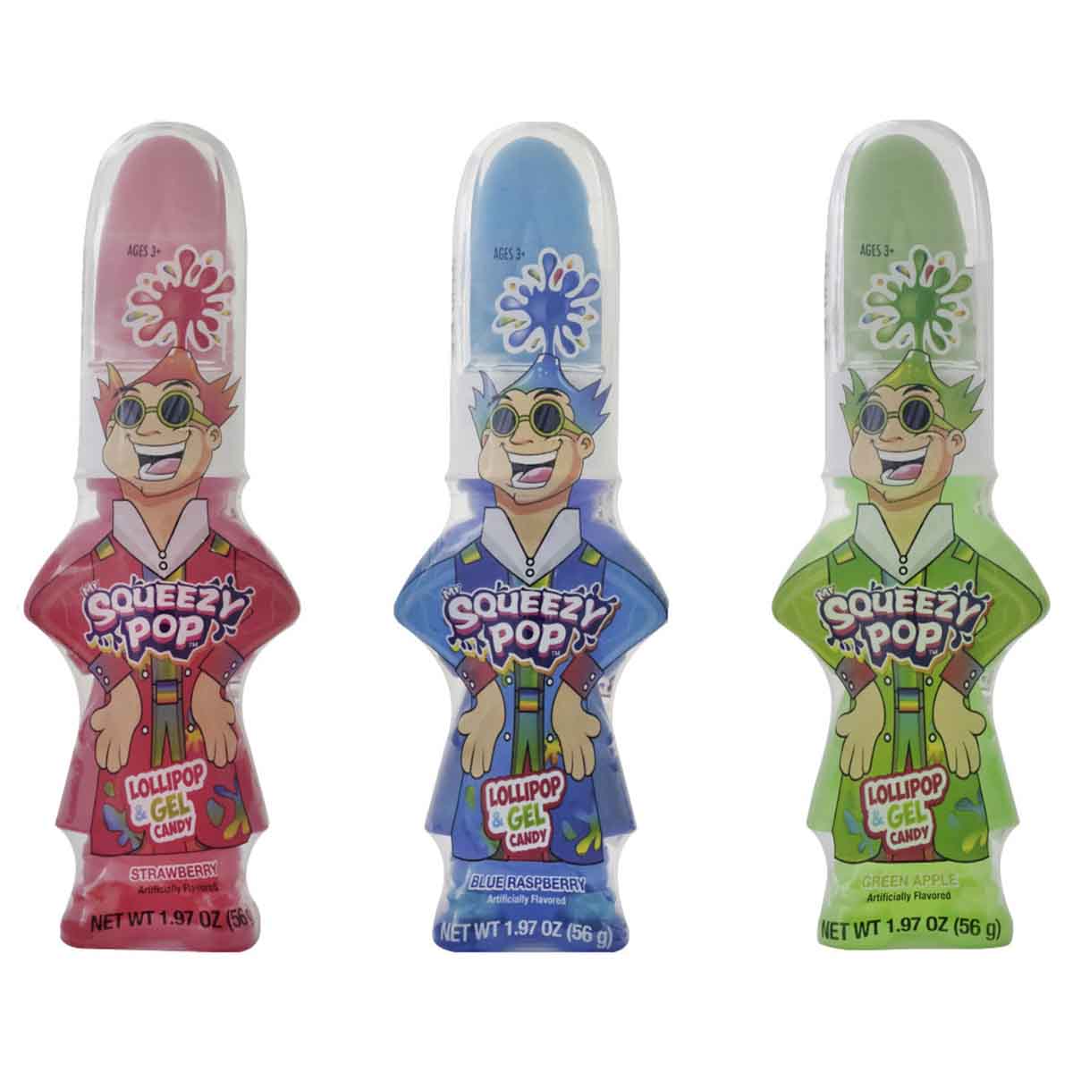 Mr Squeezy Pop Lollipop & Candy Gel 12 x 56 g – fooody4u