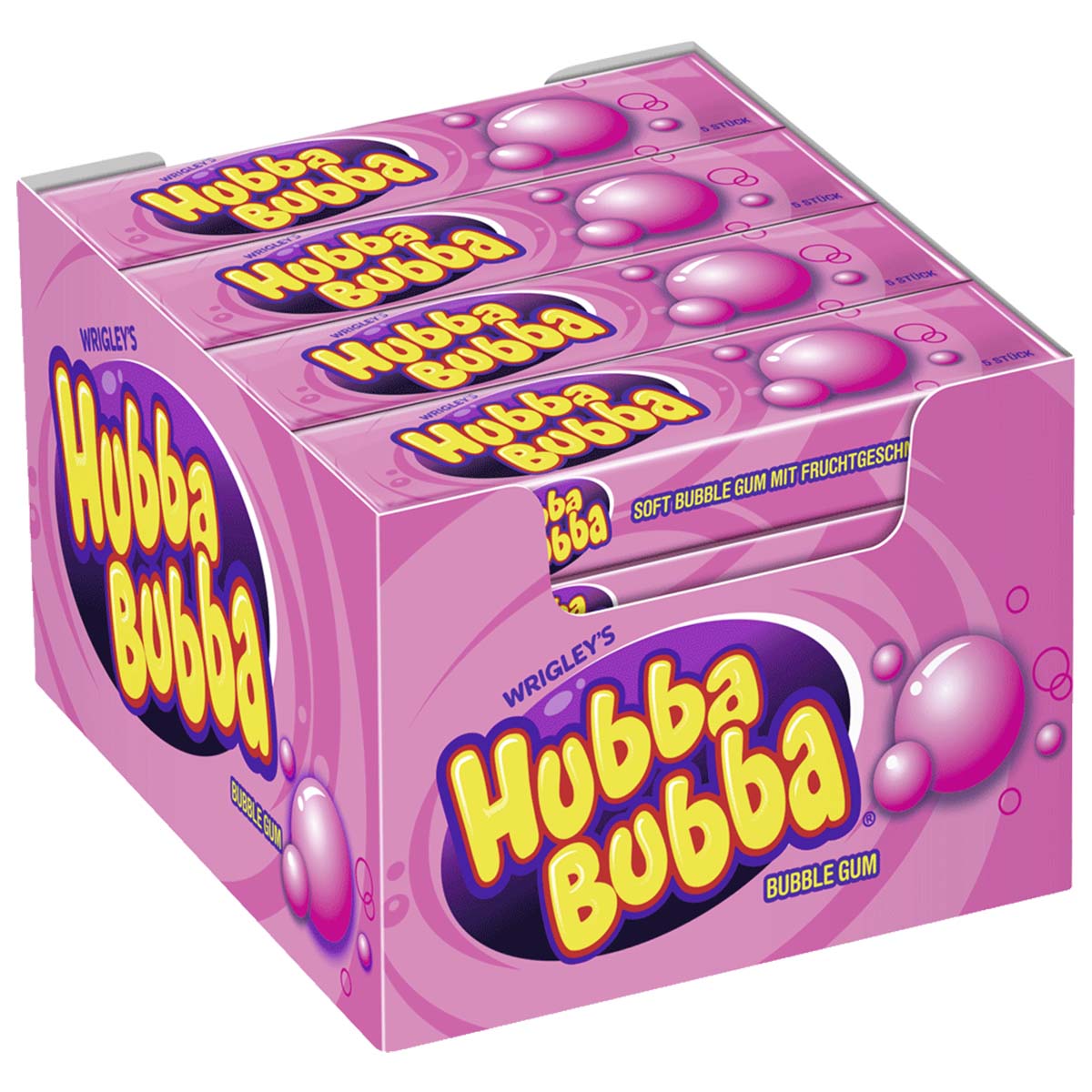 Hubba Bubba Fancy Fruit 20 x 35 g (5 Stück) – fooody4u