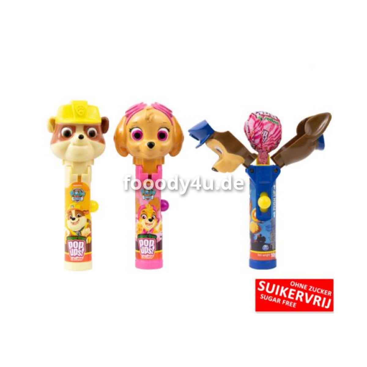 Paw Patrol Lolly Pop Up Sugarfree 10 g – fooody4u