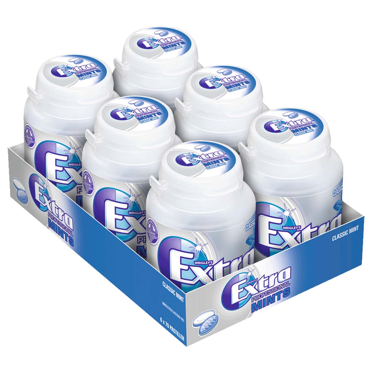 Wrigley's Extra Professional Mints Classic 6 x 77 g – fooody4u