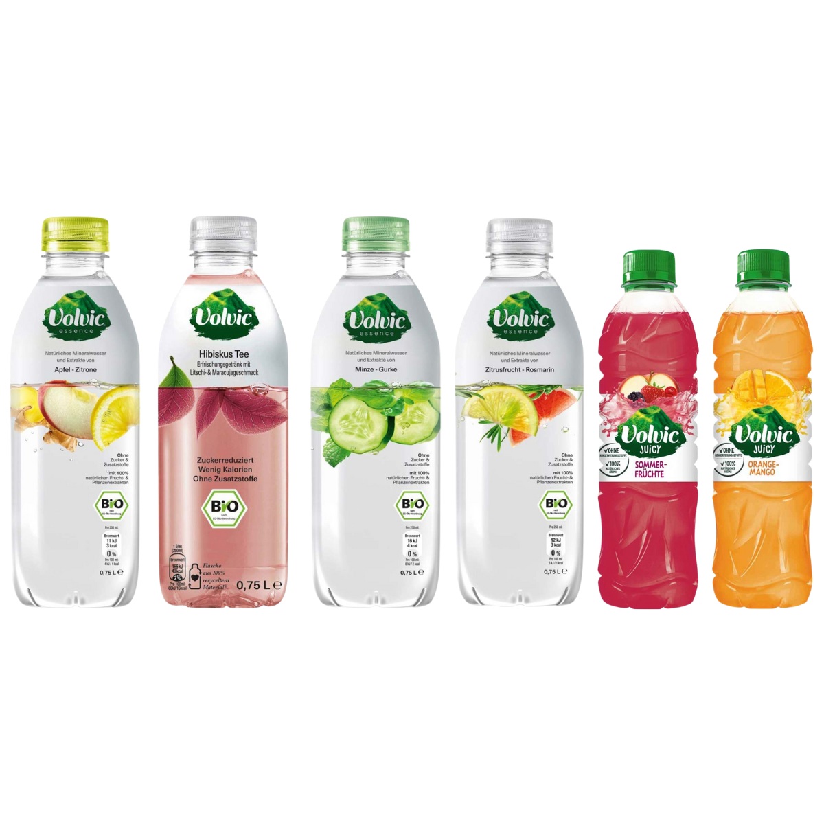 Volvic Probierpaket 6 Sorten 4 l – fooody4u