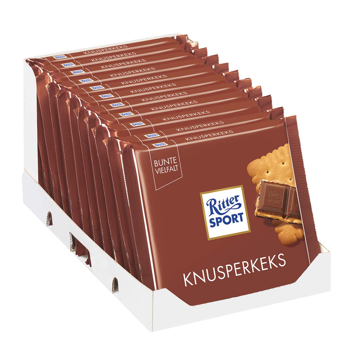Ritter Sport Vielfalt Knusperkeks 11 x 100 g – fooody4u